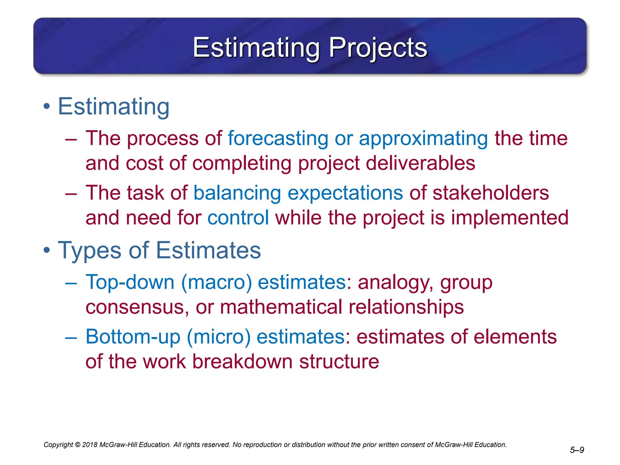 PROJECT MANAGEMENT - Estimating Project Times and Costs | PDF