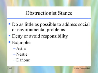 Ch05 ethics-social-responsibilityinib | PPT