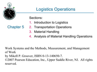 Ch05 logistics | PPT