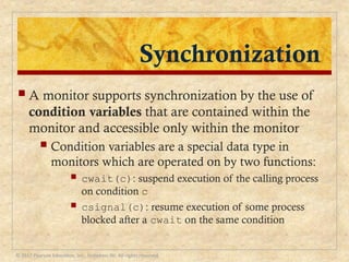 Chapter 5. Concurrency: Mutual Exclusion and Synchronization | PPTX