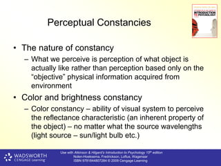 Lecture3:Chapter5-Perception..Dr.Anna