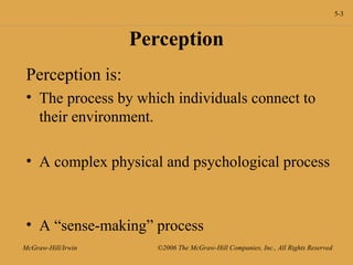 Ch 05 - Perception, Cognition and Emoition.ppt