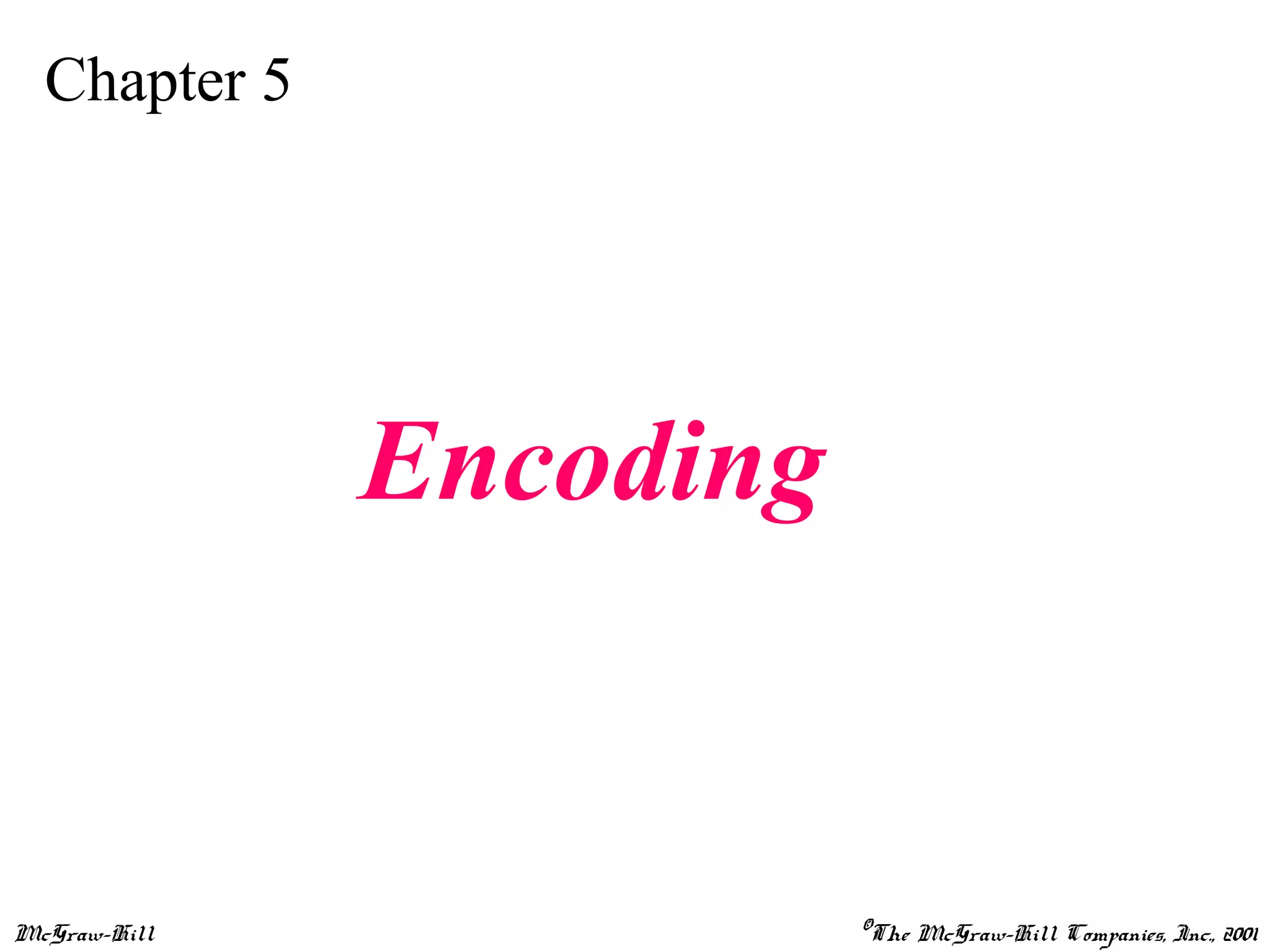 ENCODING | PPT