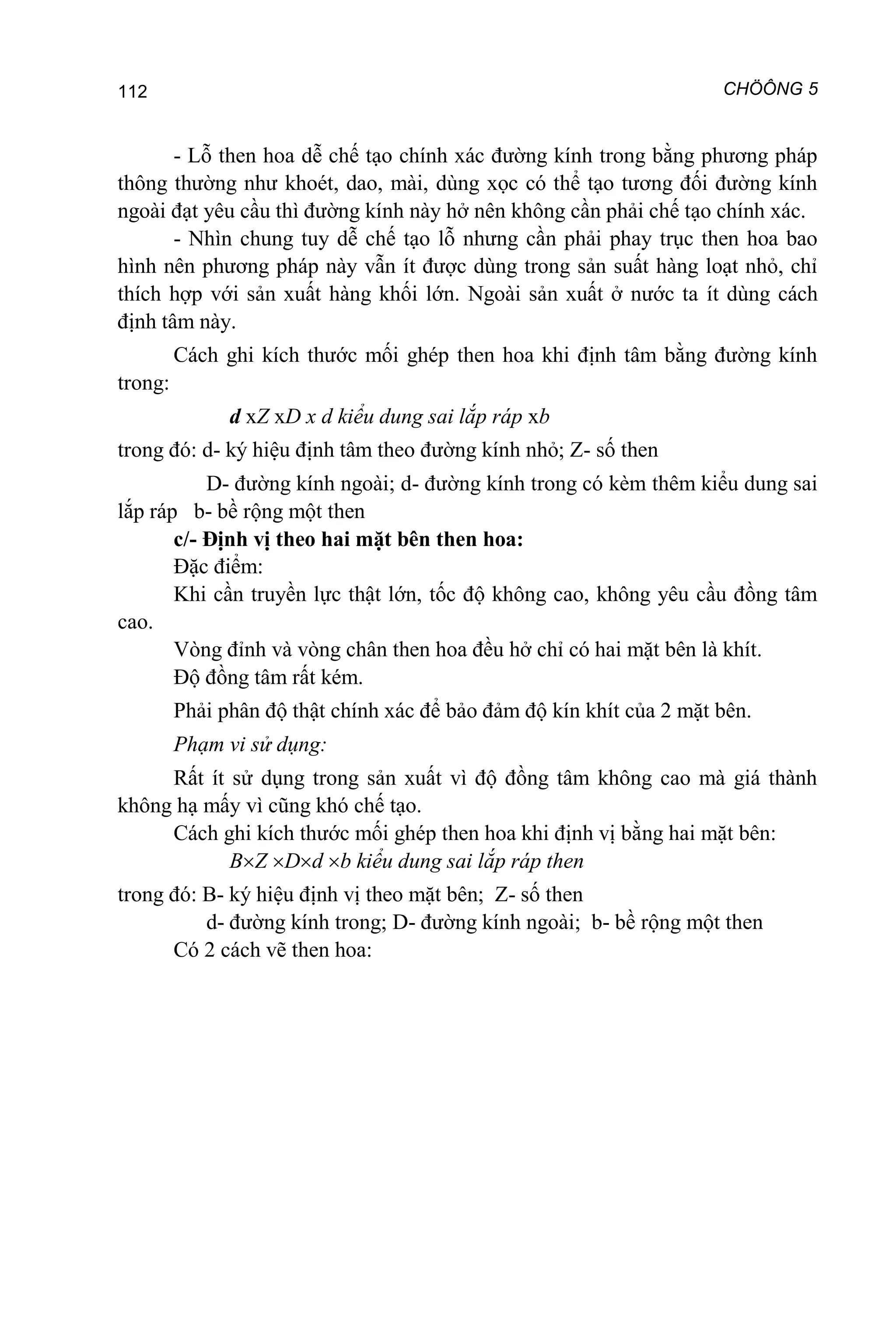 ve ky thuat co khi le khanh dien 136 trang Chuong 05 1 | PDF