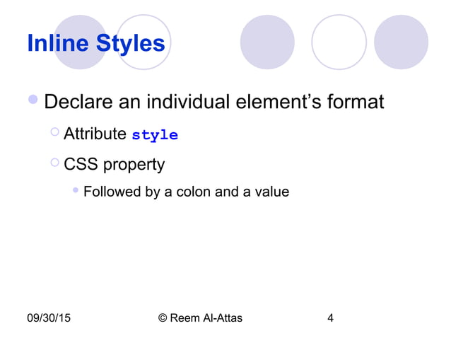 Cascading Style Sheet - CSS | PPT