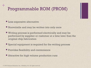 CH05 Internal Memory for Computer Organization and Architecture | PPTX
