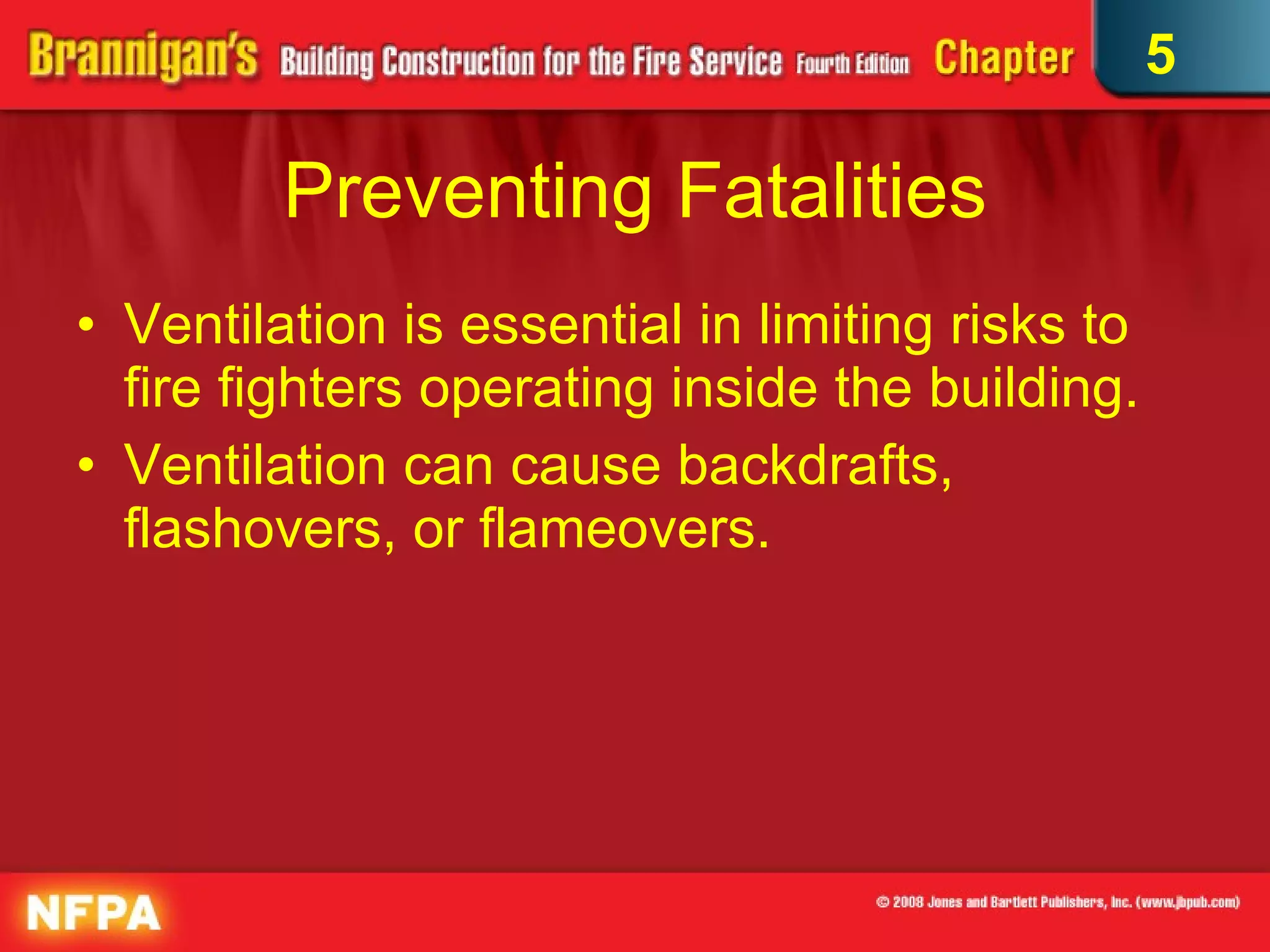 Ch 05 Features of Fire Protection | PPT
