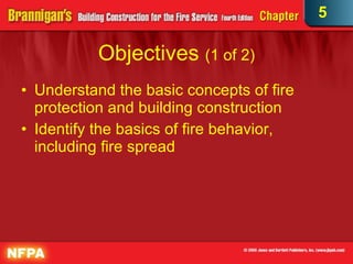 Ch 05 Features of Fire Protection | PPT