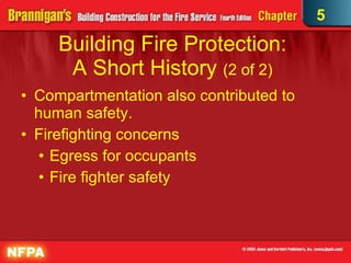 Ch 05 Features of Fire Protection | PPT