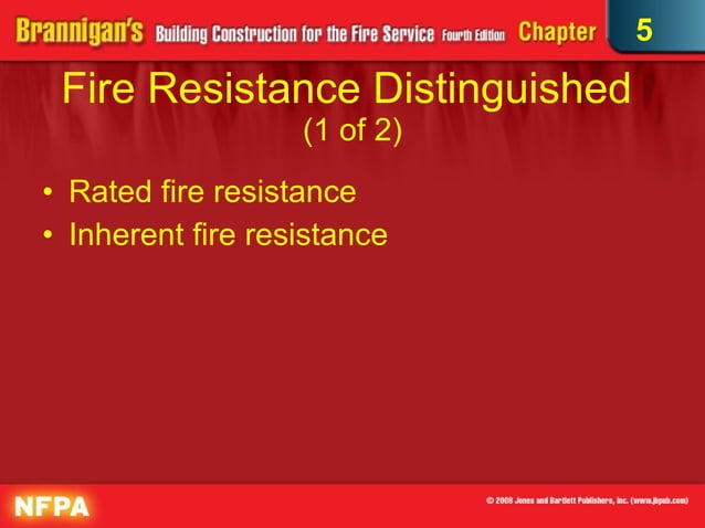 Ch 05 Features of Fire Protection | PPT | Indoor Environmental Quality ...