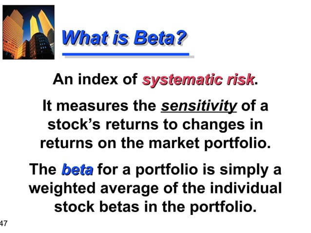 Chapter 5 Risk and Return from Fundamental of financial Management | PPT