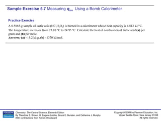AP Chemistry Chapter 5 Sample Exercise | PPT
