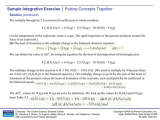 AP Chemistry Chapter 5 Sample Exercise | PPT