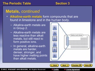 Families of Elements | PPT