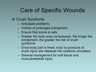 Ch05 soft tissue injury shorter | PPTX