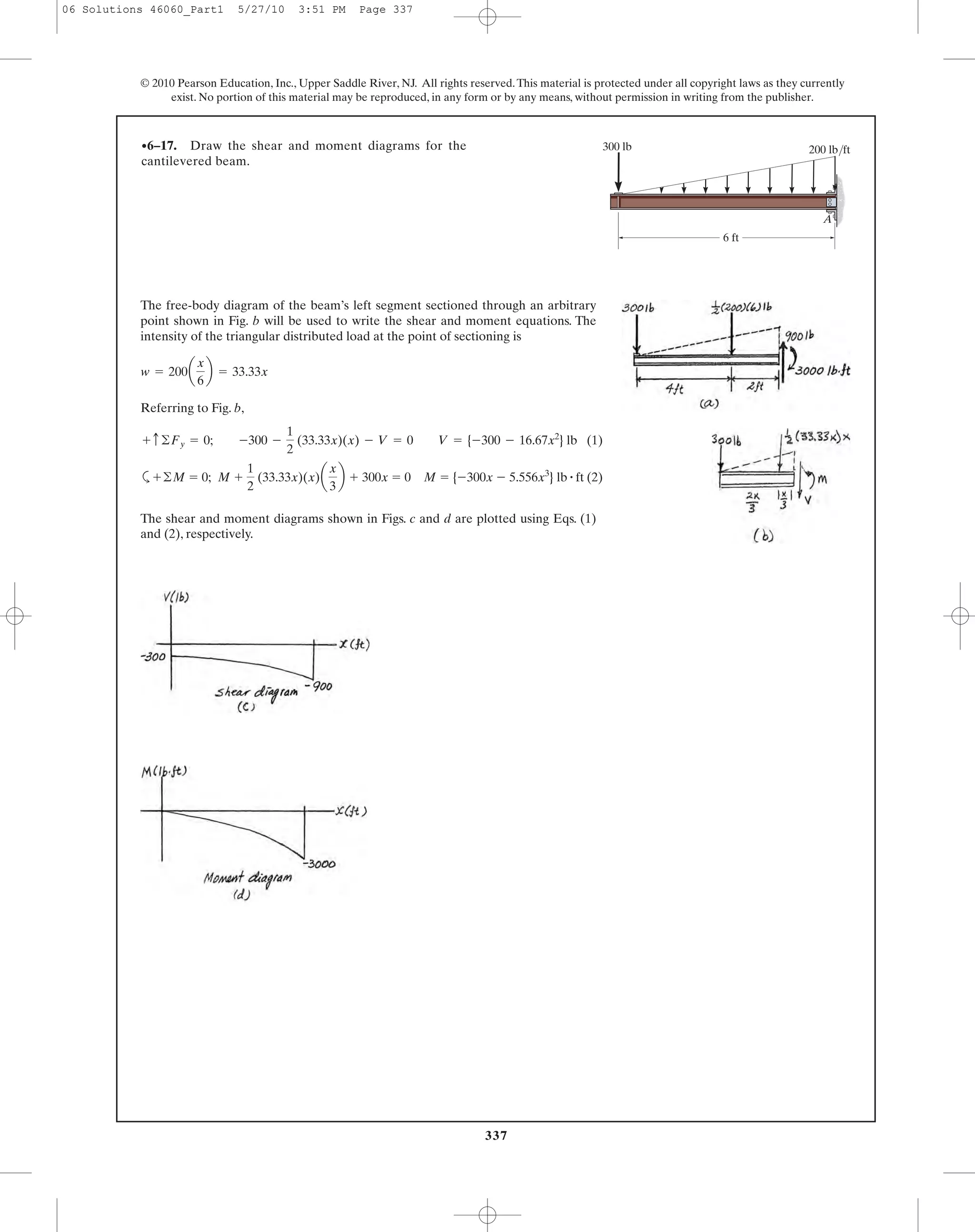 Ch06 07 pure bending & transverse shear | PDF