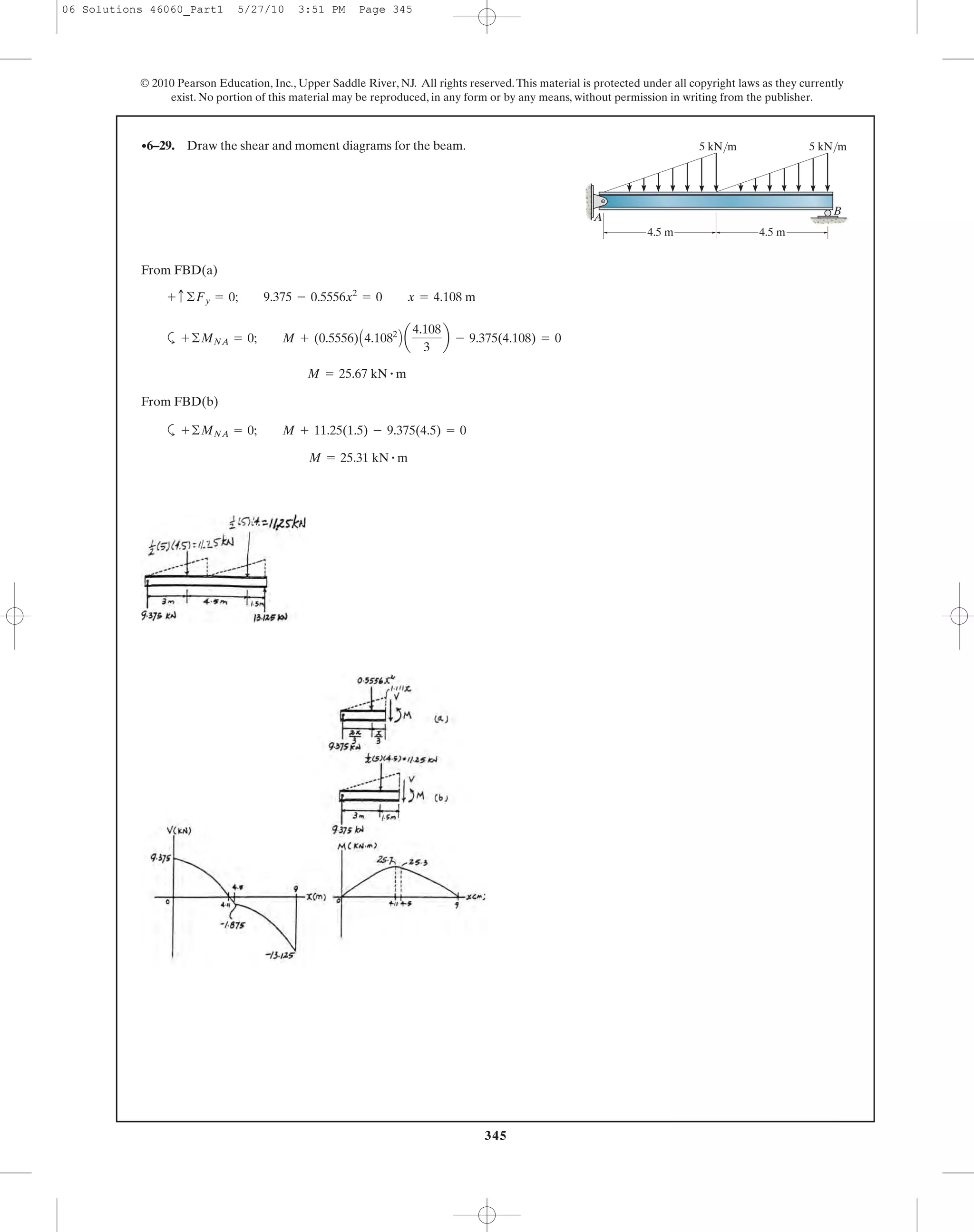 Ch06 07 pure bending & transverse shear | PDF