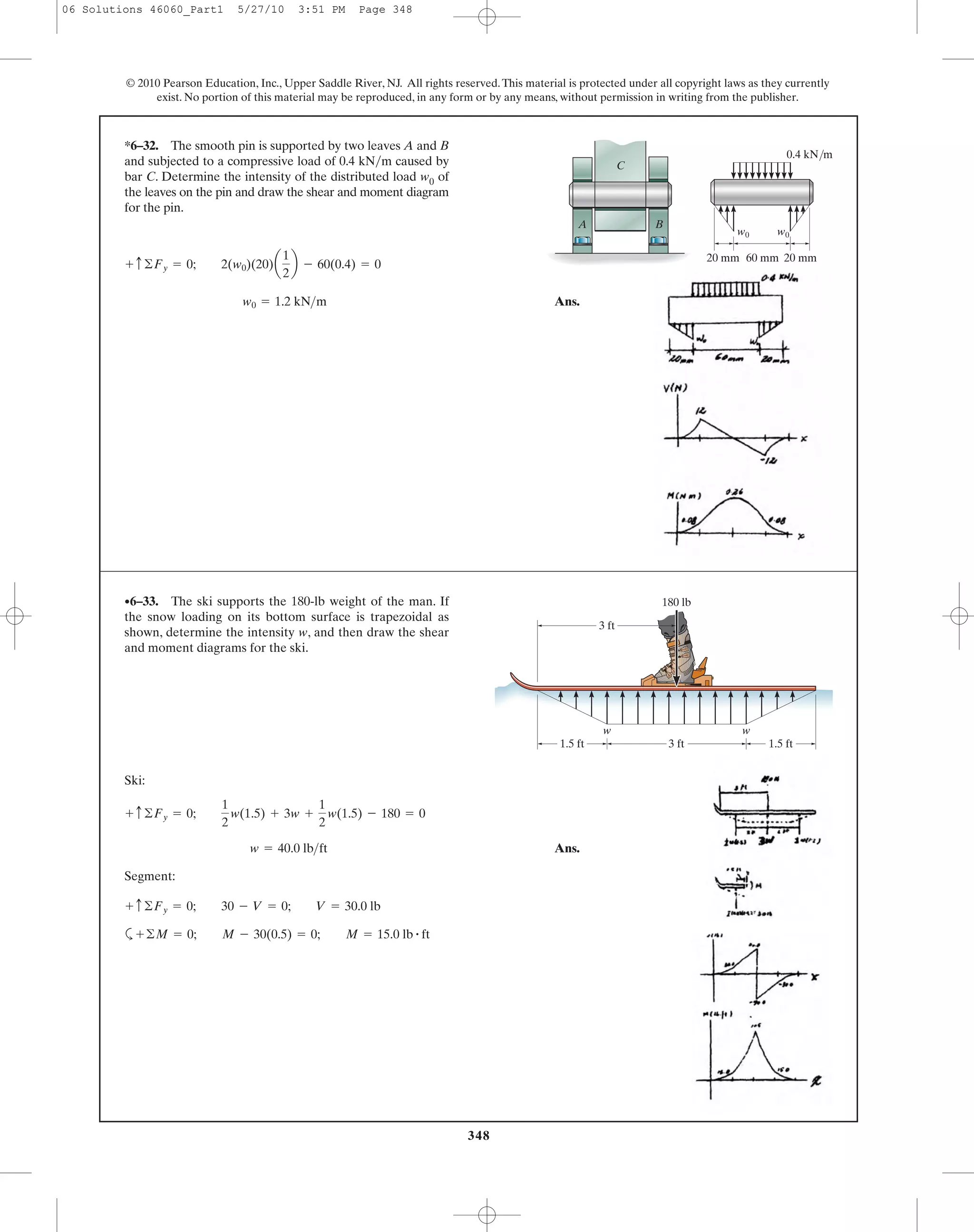 Ch06 07 pure bending & transverse shear | PDF