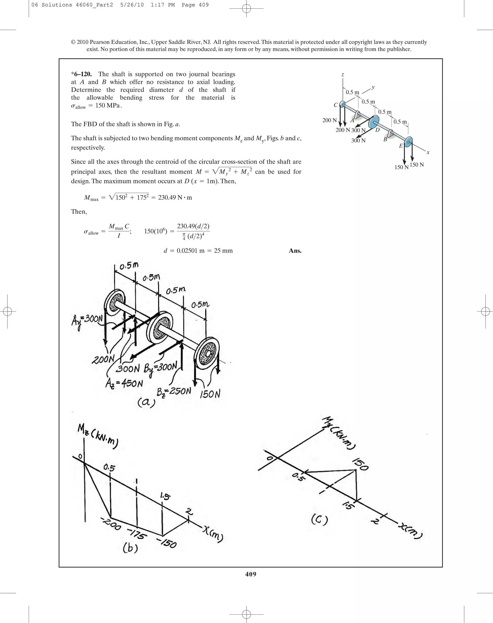 Ch06 07 pure bending & transverse shear | PDF