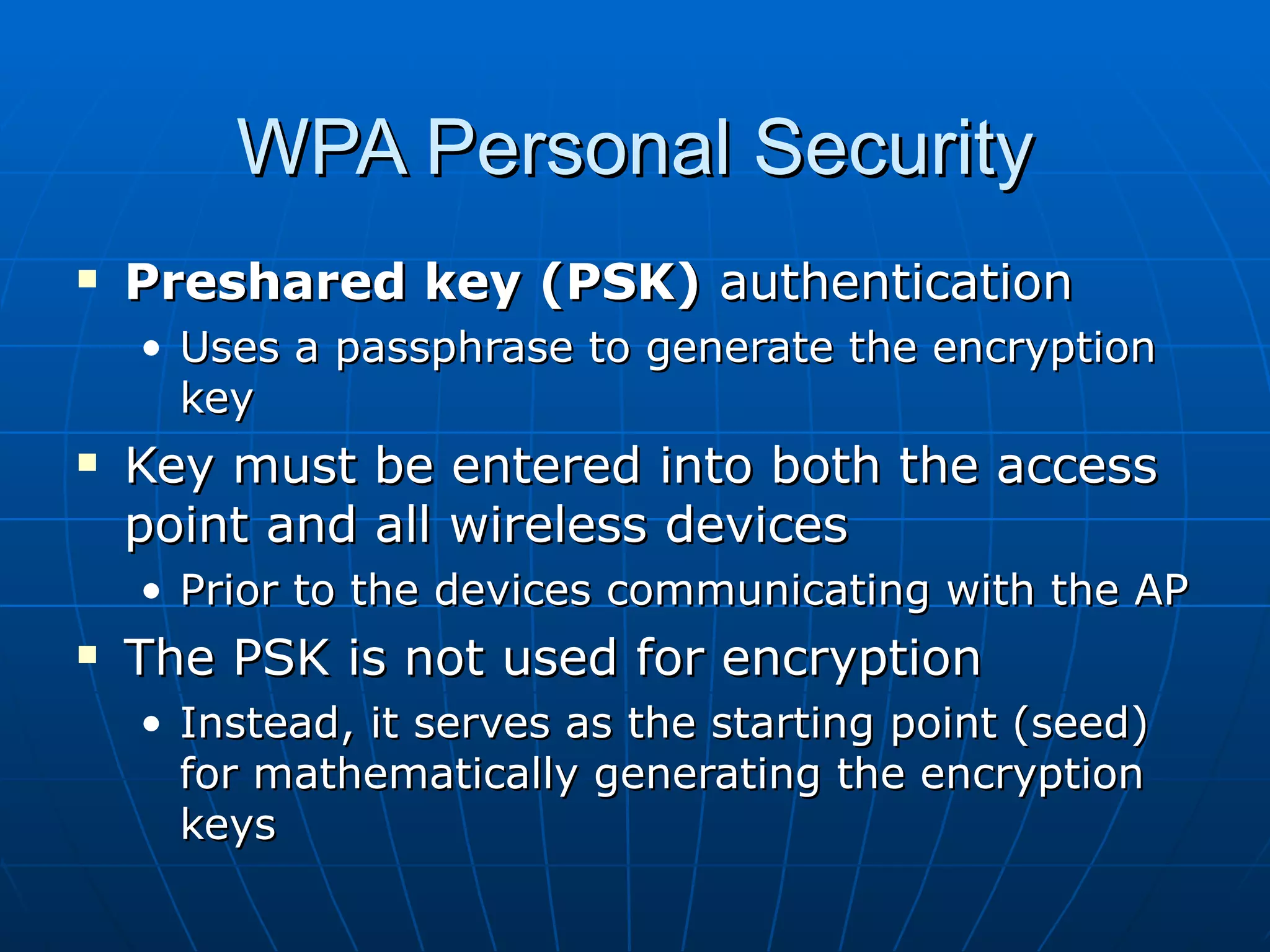 Ch06 Wireless Network Security | PPT