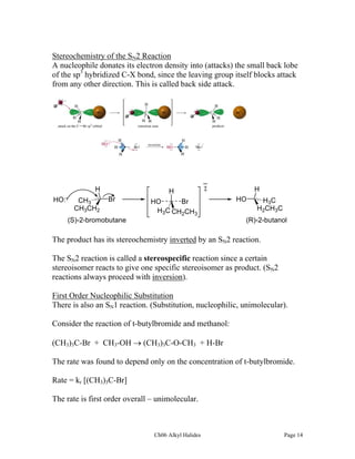 Ch06. alkyl halides | PDF