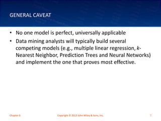 Chapter 6- Classification and Prediction Methods | PPT