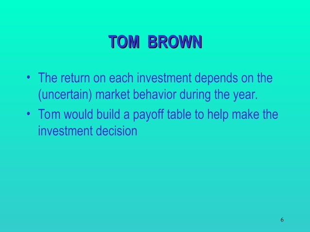 Decision models in production and operations ch06.ppt