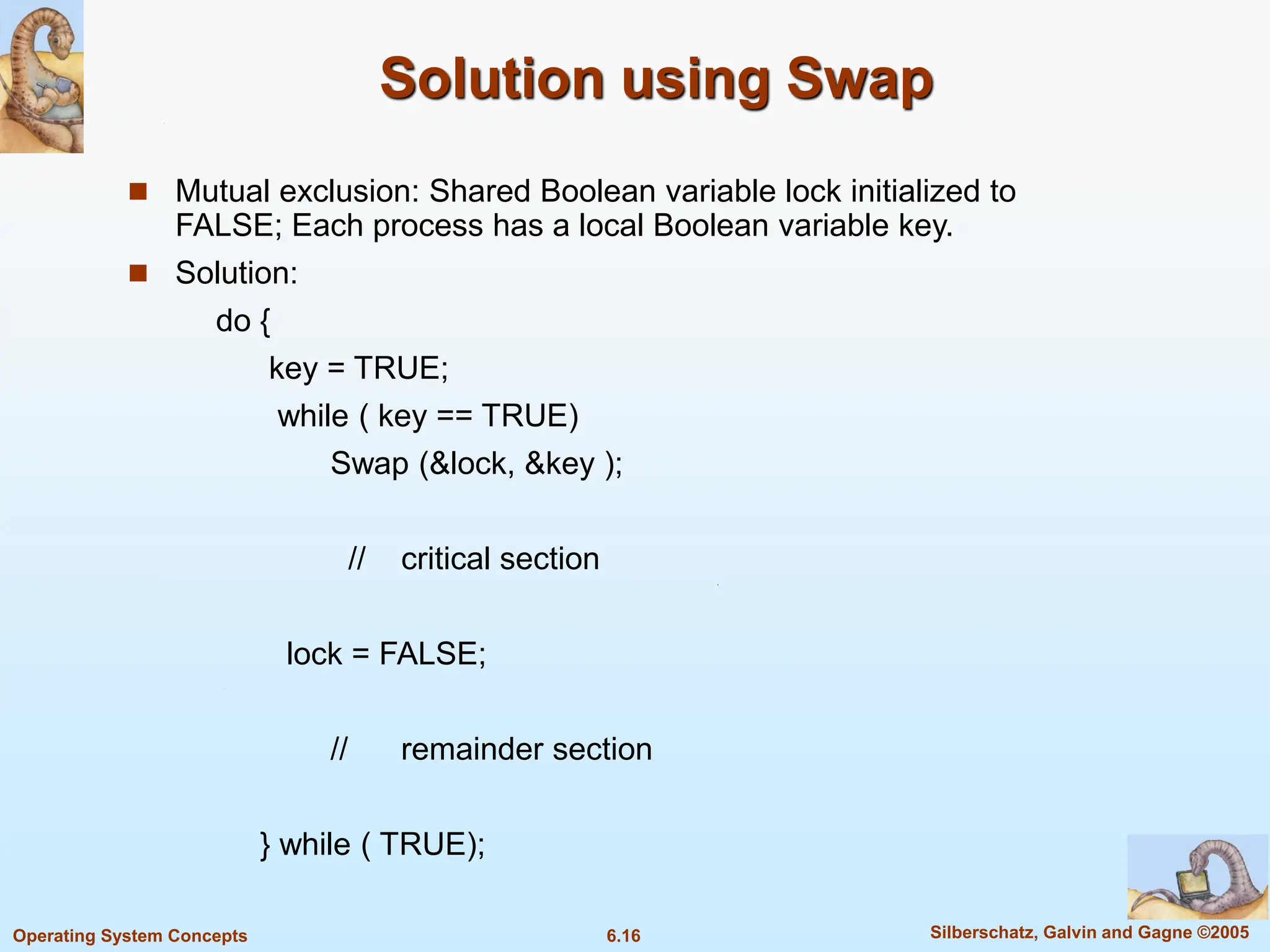 Process synchronisation. Chapter ....... | PDF