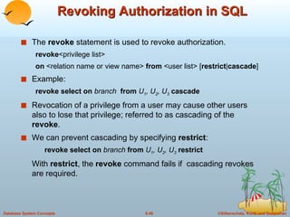 6. Integrity and Security in DBMS | PPT