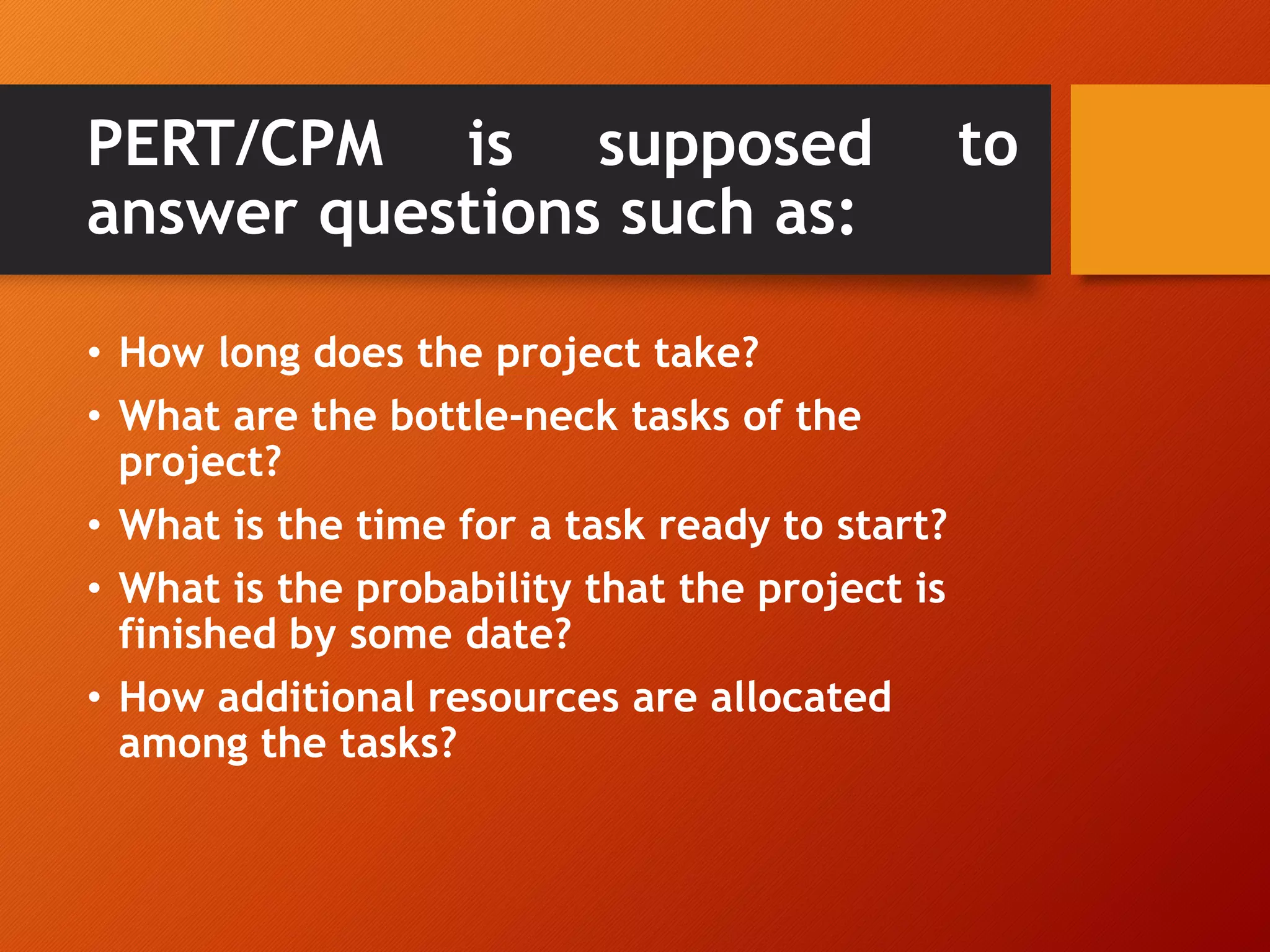 Ch 06 - CPM PERT (1).pptx | Computer Software and Applications | Computing