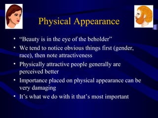 Nonverbal Communication Appearance