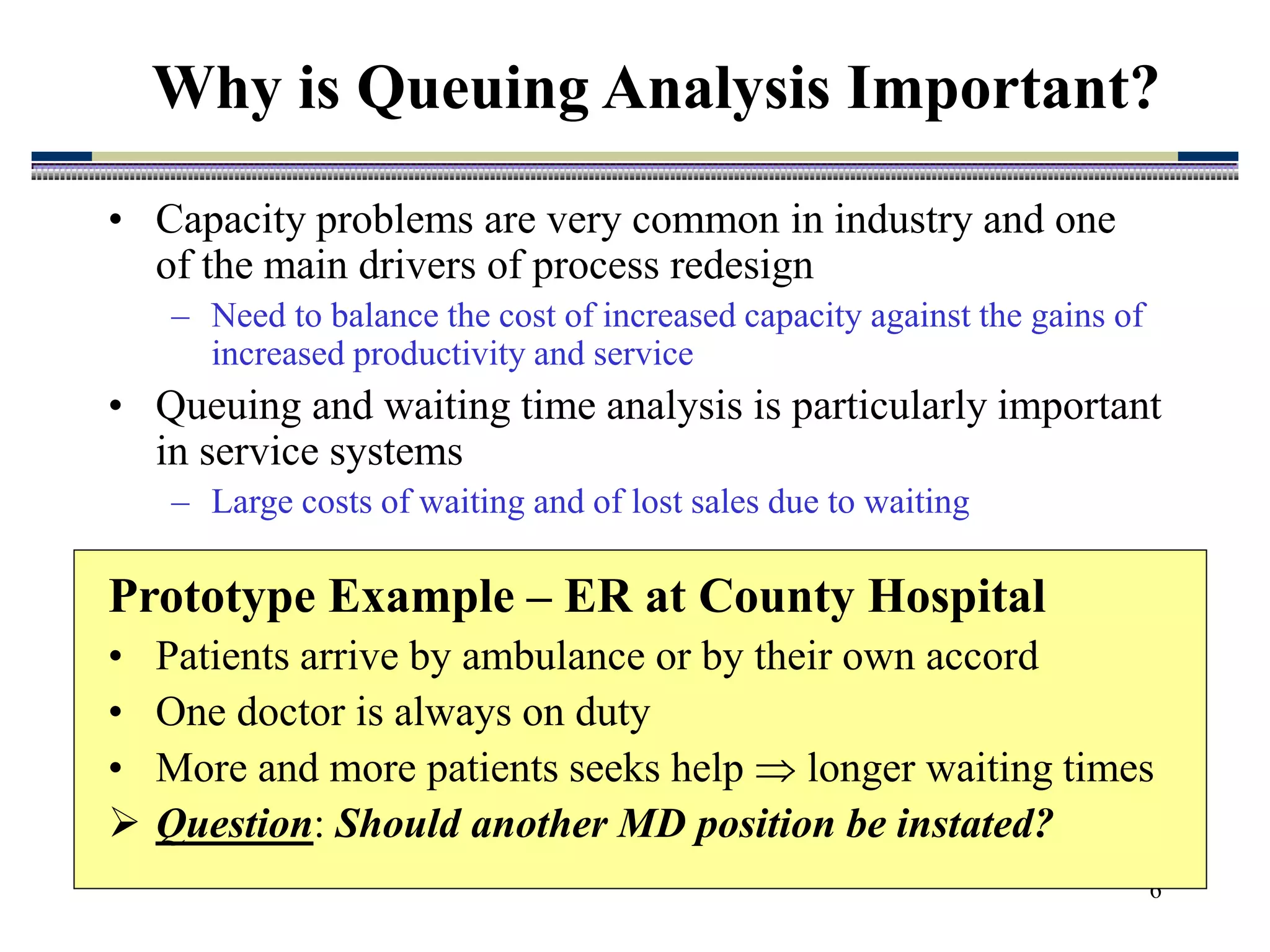 ch06-Queuing & Simulation.ppt