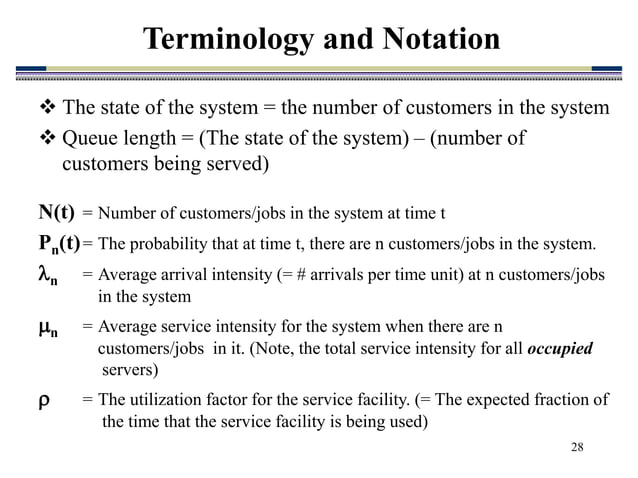 ch06-Queuing & Simulation.ppt