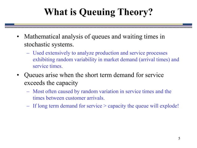 ch06-Queuing & Simulation.ppt