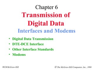 Transmission Of Digital Data | PPT