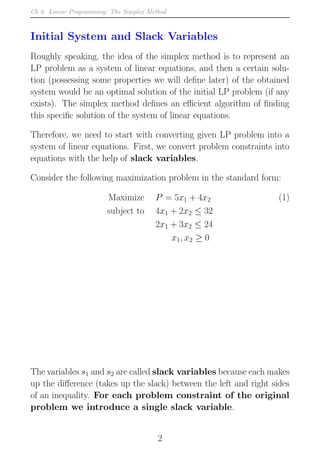 Ch06_1-2_Simplex_Method.pdf | Programming Languages | Computing