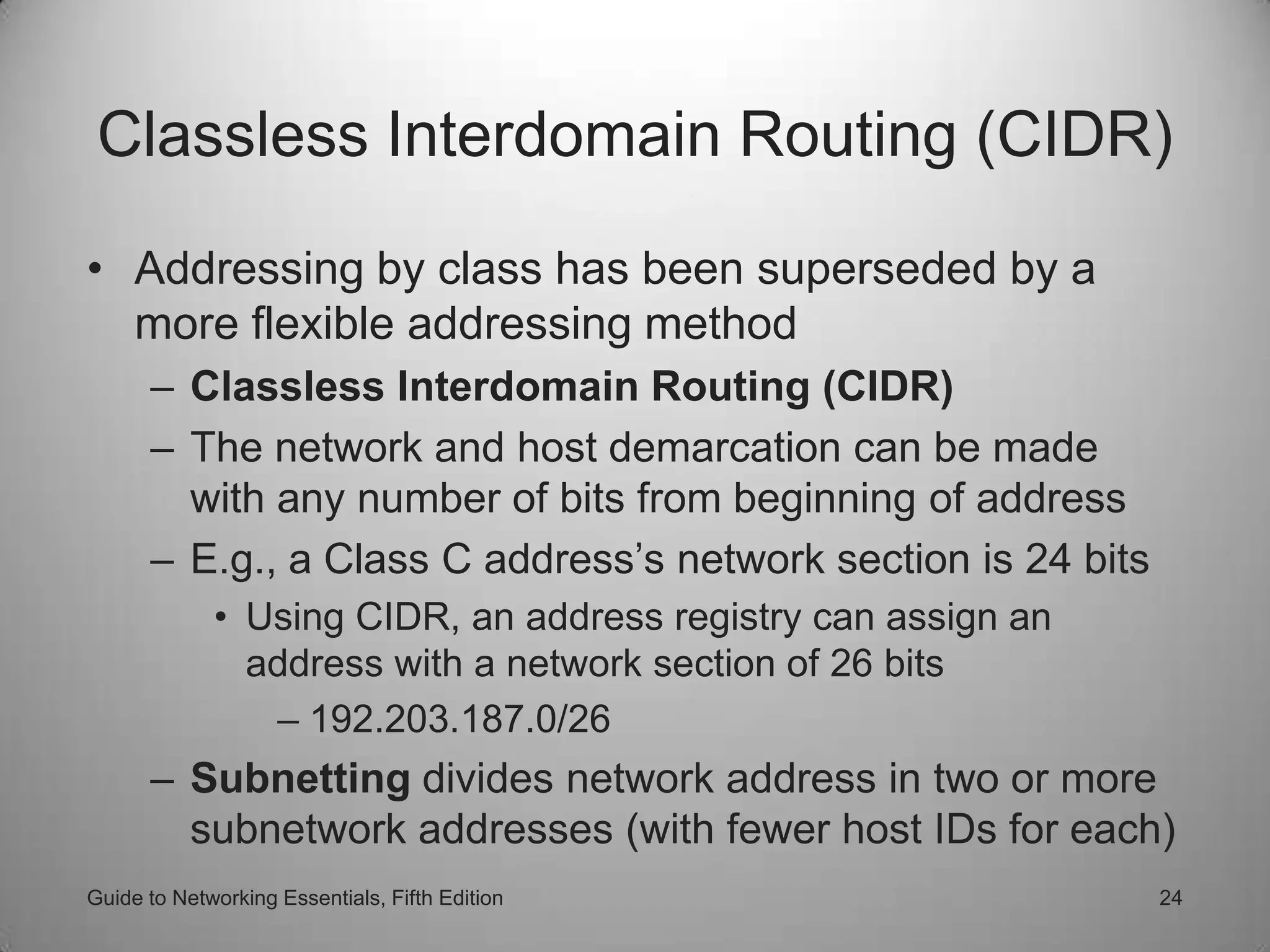 Chapter 6 - Networking | PPTX