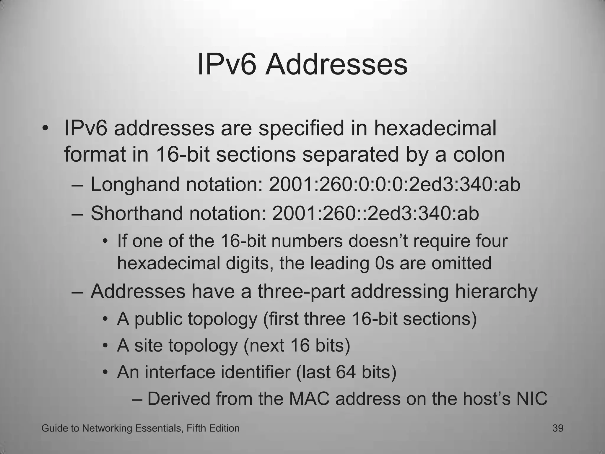 Chapter 6 - Networking | PPTX