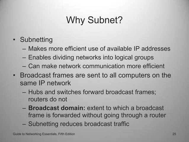 Chapter 6 - Networking | PPTX