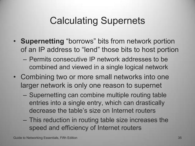Chapter 6 - Networking | PPTX