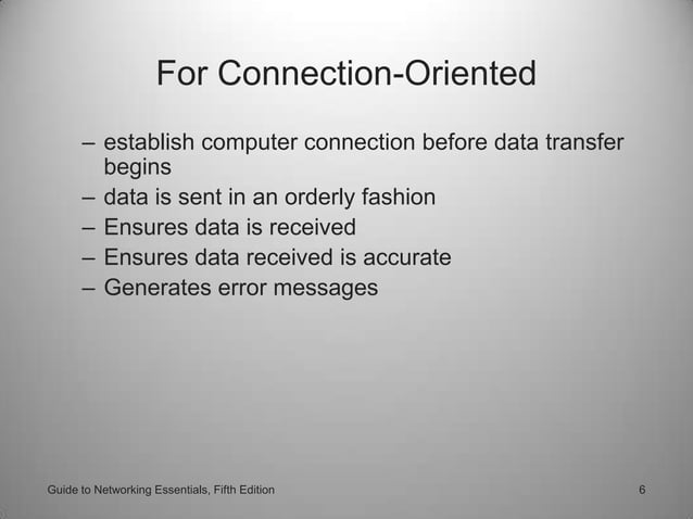 Chapter 6 - Networking | PPTX