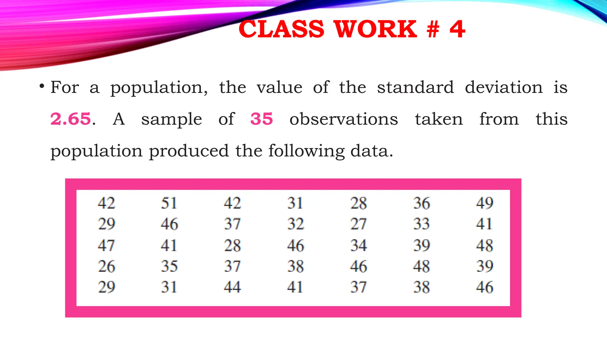Ch 06 Estimation Of Sample And Population Mean Pptx