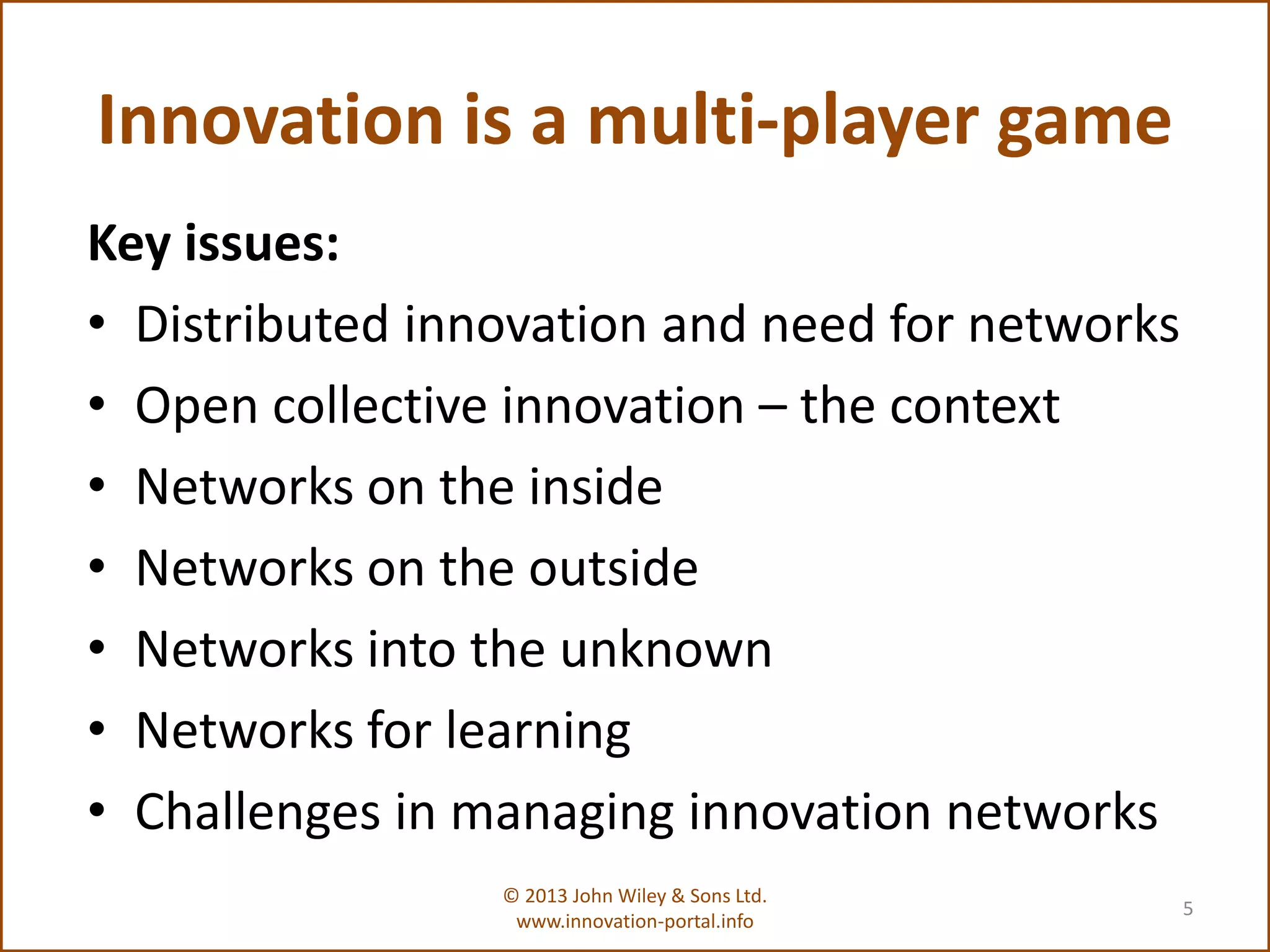 ch06_INNOVATION NETWORKS_Student Copy.ppt
