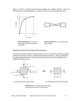 Ch06 introduction to_static_failure_theories | PDF | Physics | Science