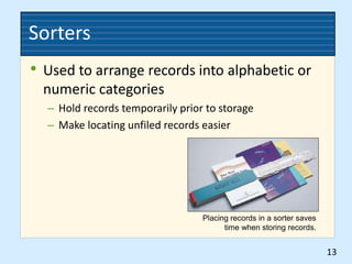Ch06 records management | PPT