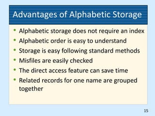 Ch06 records management | PPT