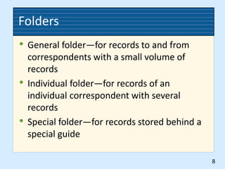 Ch06 records management | PPT