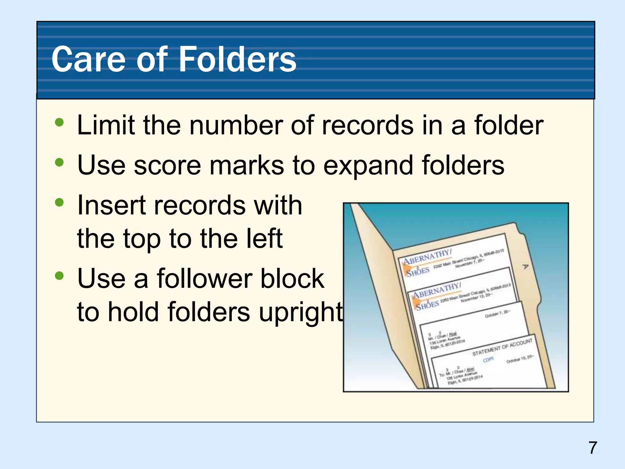 Ch06 records management slide show part 2 with notes | PPTX
