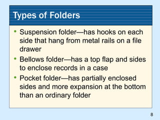 Ch06 records management slide show part 2 with notes | PPTX