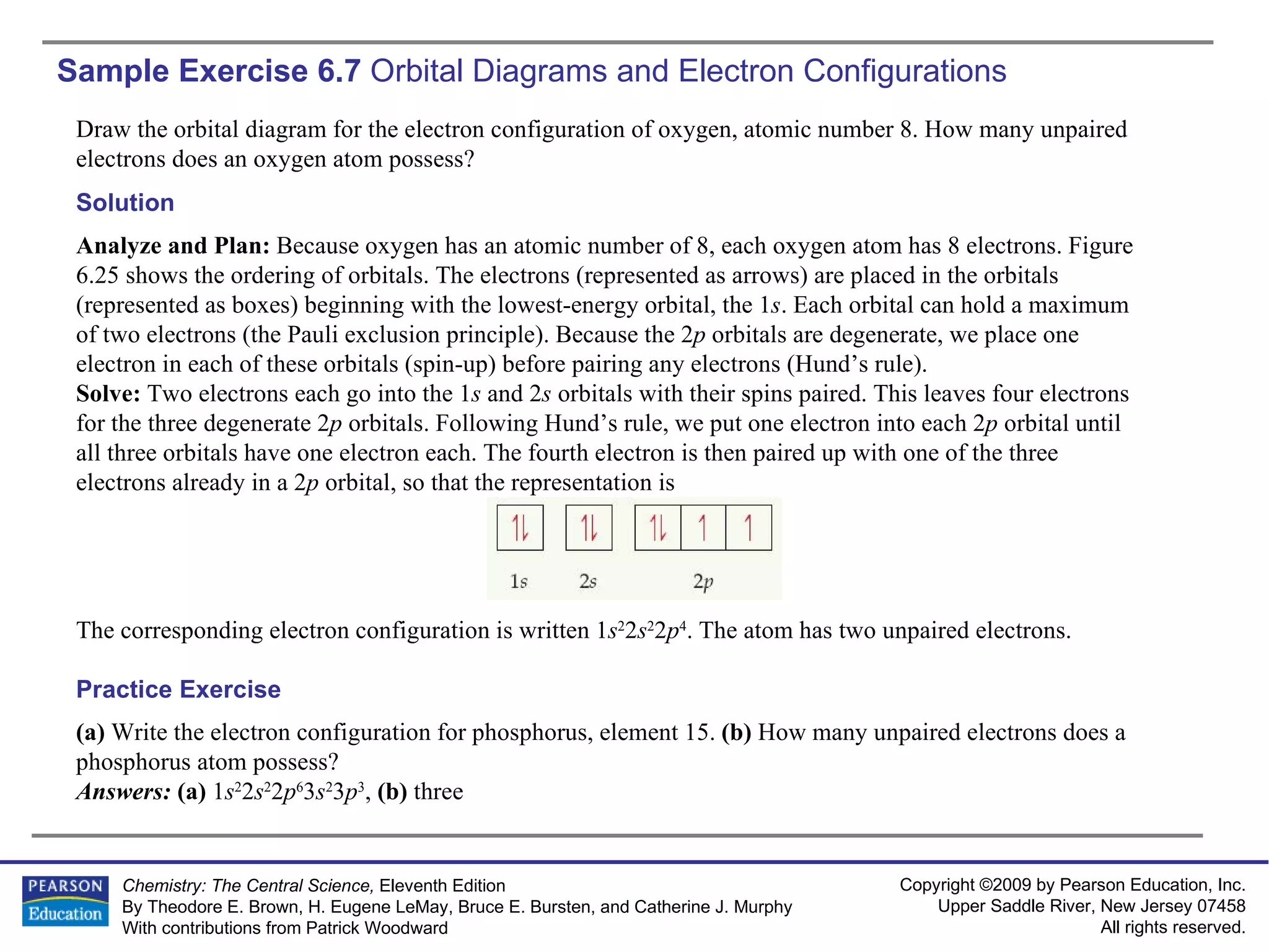 AP Chemistry Chapter 6 Sample Exercise | PPT
